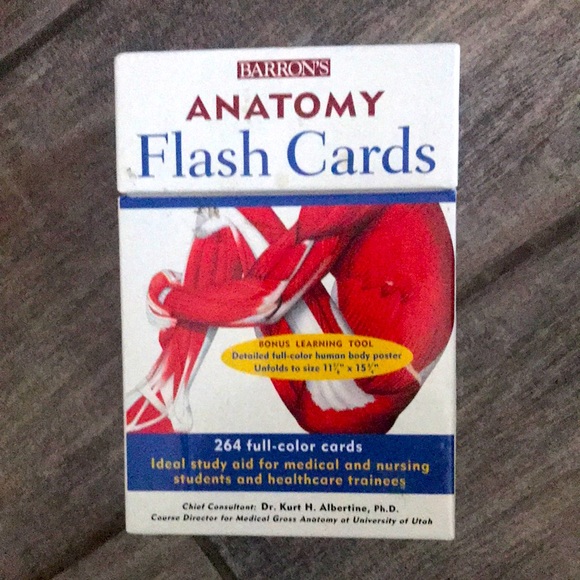 Barron’S | Other | Barrons Anatomy Flash Cards Nwot | Poshmark